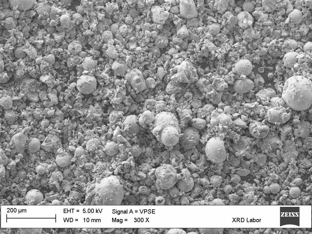 XRD Labor - Rasterelektronenmikroskopie (REM Analyse - EDX)